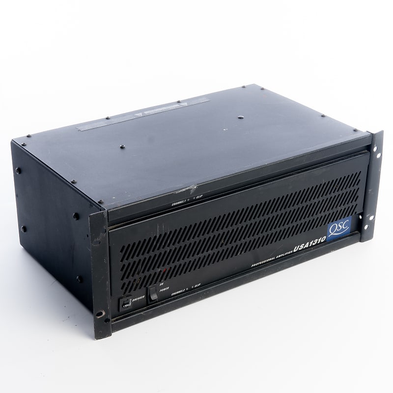 QSC USA1310 4U Rack Mount Professional Power Amplifier | Reverb