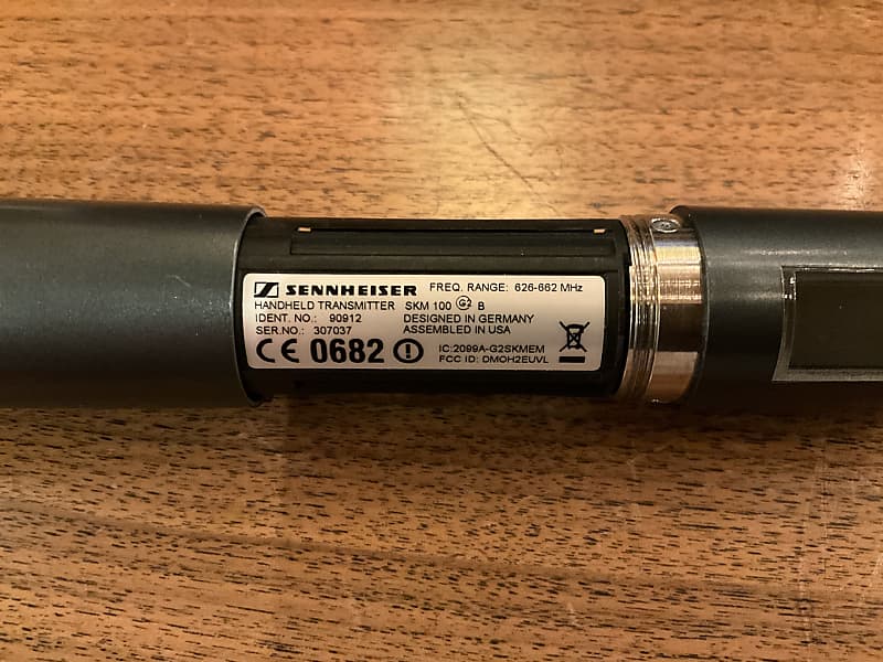 Sennheiser SKM 100 G2 B Wireless Microphone 626-662 MHz | Reverb