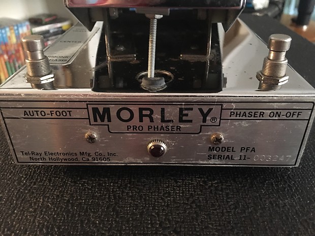 Morley Pro Phaser PFA Vintage 70's Chrome | Reverb