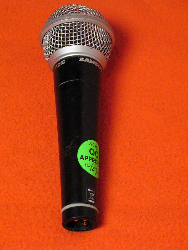 Samson R21S unidrectional microphone with switch | Reverb
