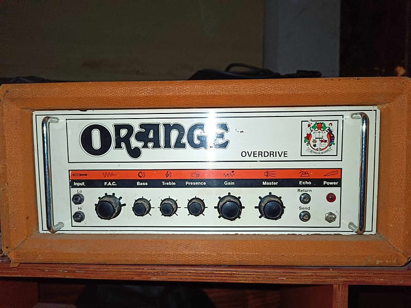 Orange overdrive or-120 m 1978-1979 - orange | Reverb