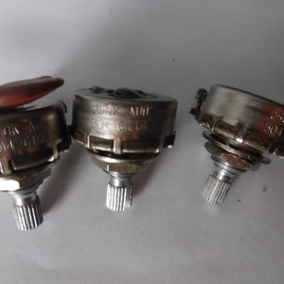 Fender Stratocaster Pots and Tone Cap 1961 | Reverb