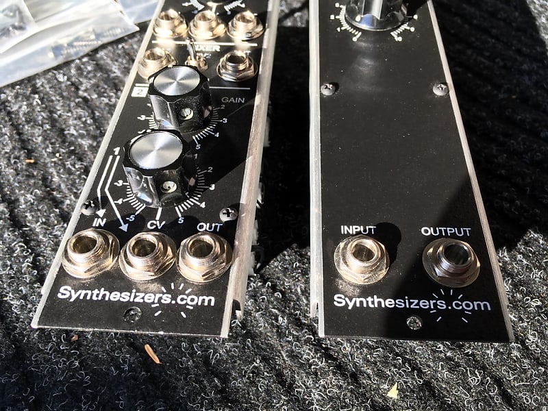 Synthesizers.com Q115 Reverb + Q158 VCA + Tank + Blanks | Reverb