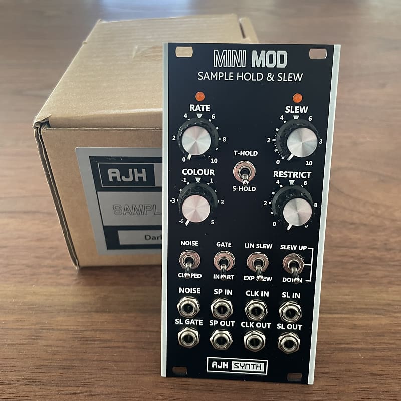 AJH Synth Sample Hold & Slew (Black) - Black | Reverb
