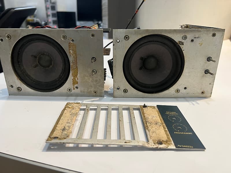 Neve 81 series 8108 8128 Console Overbridge Speakers Auratone | Reverb