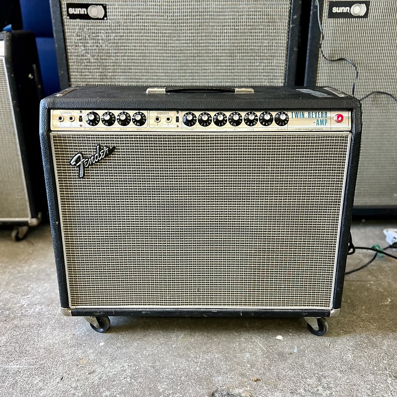 Fender Twin Reverb amp 1968 - Drip edge original | Reverb Australia