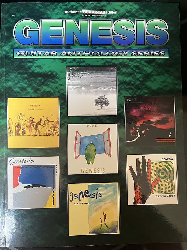 Genesis - Guitar Anthology - Guitar Tab / Tablature Book | Reverb