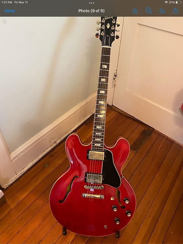 Gibson ES 335 2018 Red | Reverb