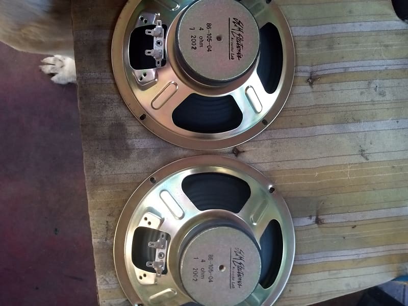 SLM Electronics (Crate) 8" 4ohm speakers pair | Reverb