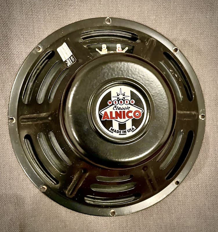 Weber Alnico 12A125 12" 8 ohm 30 W Guitar Speaker | Reverb