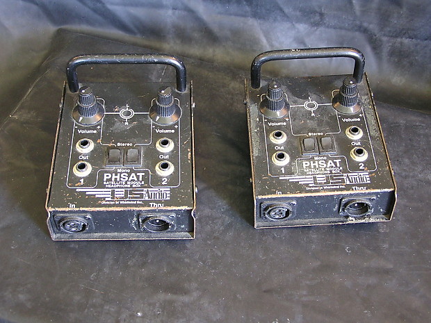Whirlwind (US Audio) PHSAT satellite module headphone box | Reverb