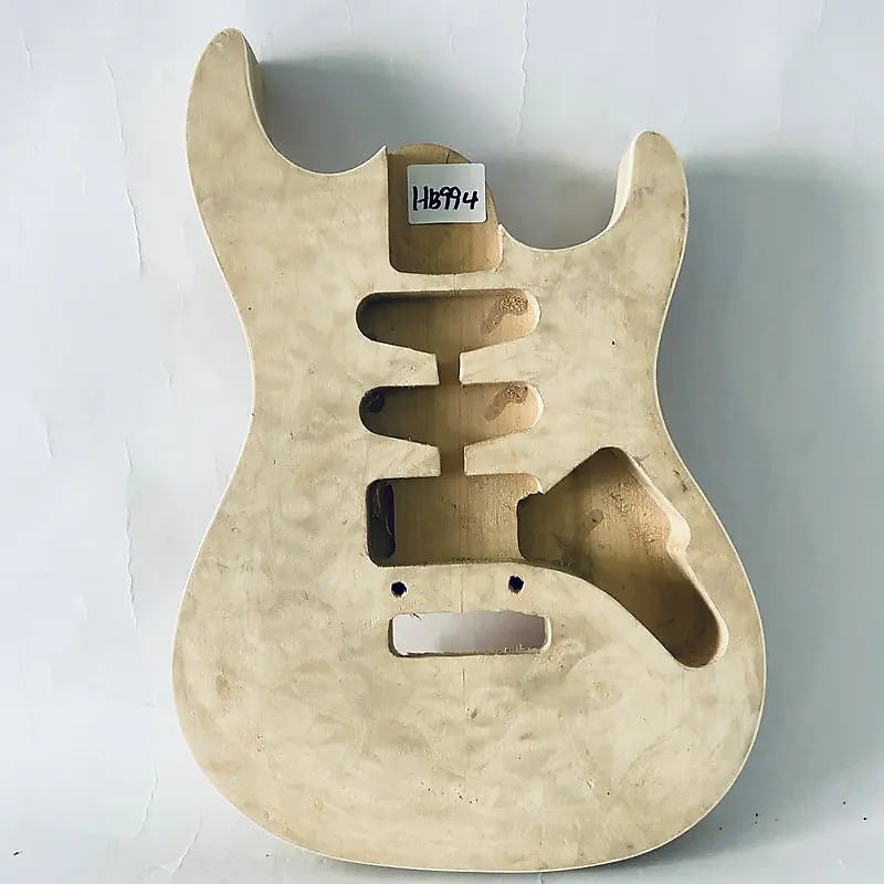 HSS Quilted Maple Top Guitar Basswood Stratocaster Strat | Reverb