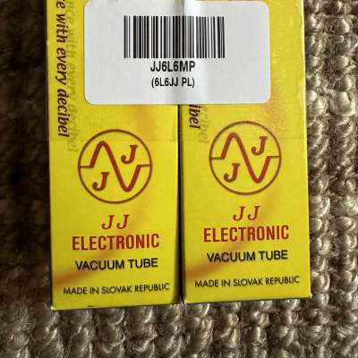 JJ 6L6GC Power Tubes, Matched Pair | Reverb