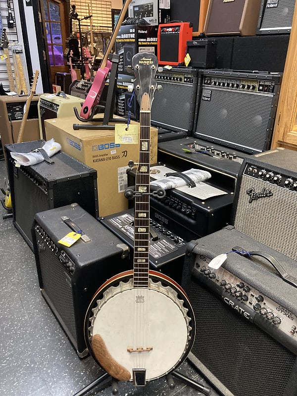 Harmony H408 banjo (5) string - Natural | Reverb