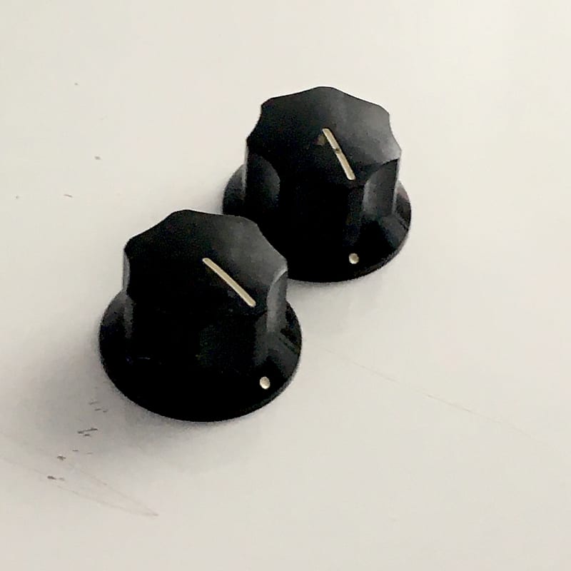 Vintage Reissue Fender Relic Jaguar Mustang Duo Sonic Knobs | Reverb