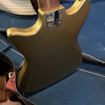 Winston electric guitar 60's gold | Reverb