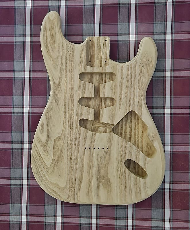 Woodtech Routing - 3 pc. Catalpa Hardtail Stratocaster Body - | Reverb