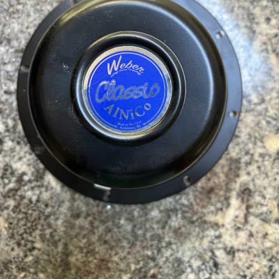 Weber Speakers Signiture 8A alnico 2010 Silver | Reverb