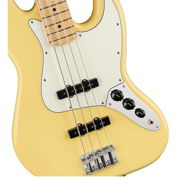 Fender Player Jazz Bass 2019 Butter Cream | Reverb