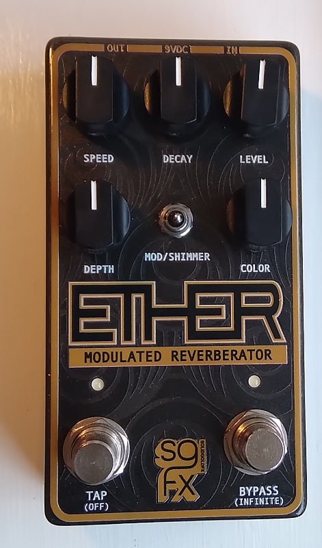 Solid Gold FX Ether - Modulated Reverberator reverb pedal | Reverb