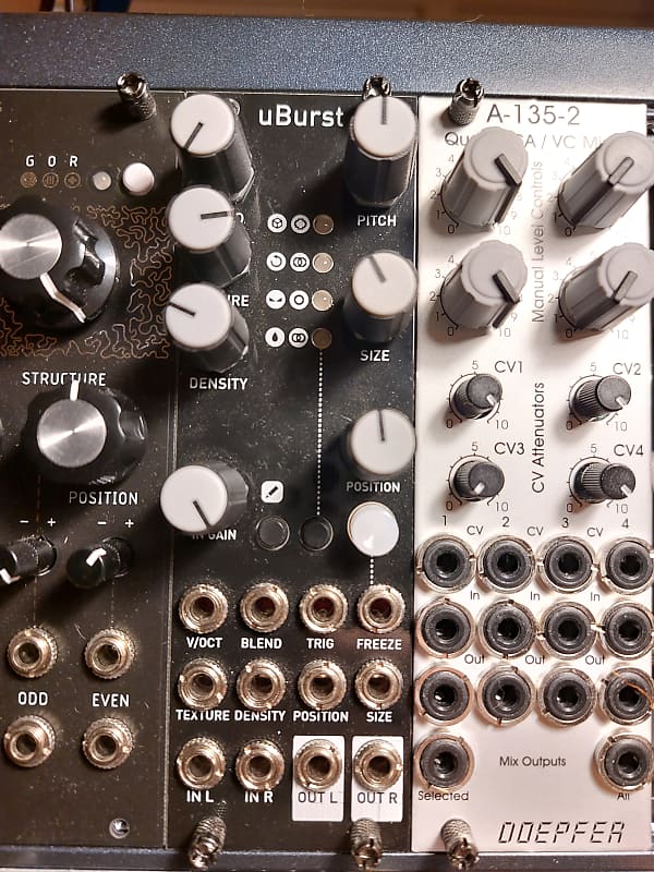 After Later Audio Uburst - mutable Instruments Clouds clone - | Reverb