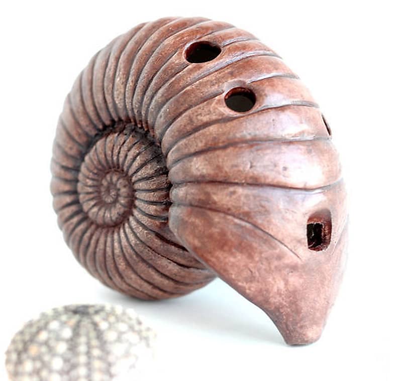 Ocarina "Spirit of water"/ ceramic musical instrument/ | Reverb