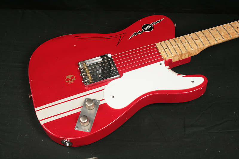 Custom Snakehead Partscaster Esquire Dakota Red | Reverb