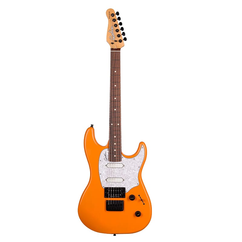 Godin Guitars SESSION R-HT Electric Guitar (Pro Retro Orange) | Reverb