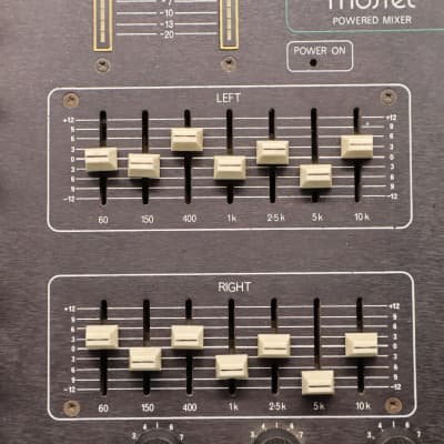 Studiomaster 8 into 2 Mosfet Powered Mixer 1970s | Reverb