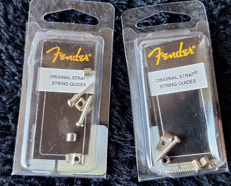Fender Stratocaster 2004 original strat string guides retail | Reverb