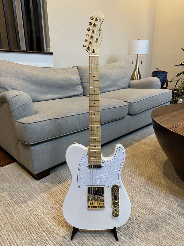Parts Telecaster Partscaster Tele Style 2023 - White Blonde | Reverb