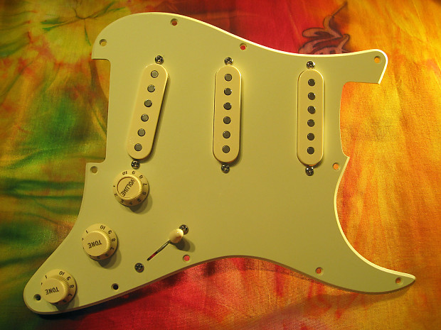 Fender Fully Loaded American Deluxe Strat Pickguard with S-1 | Reverb