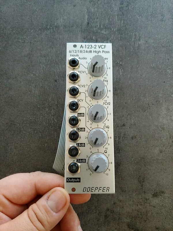 Doepfer A-123-2 VCF 6/12/18/24 db High Pass Filter | Reverb