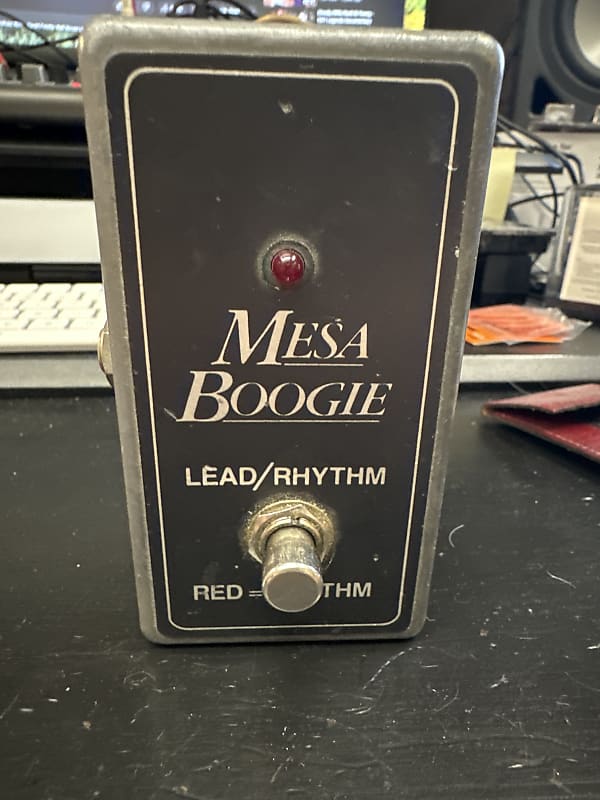Mesa Boogie Lead/rhythm pedal Mid 80’s - Silver | Reverb