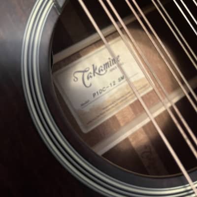 Takamine P1dc-12 SM 12 string guitar | Reverb