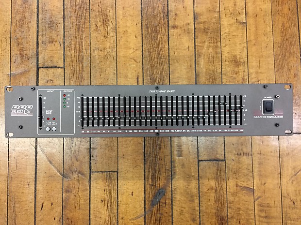 DOD SR 831 QX Graphic EQ 2000s | Reverb