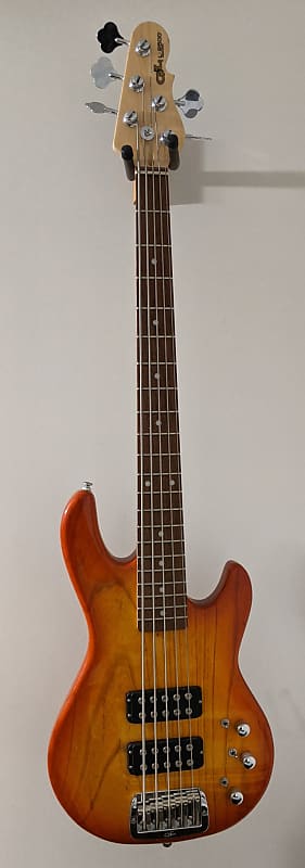 G&L Tribute Series L-2500 5-String Bass Cherry Sunburst w/ | Reverb