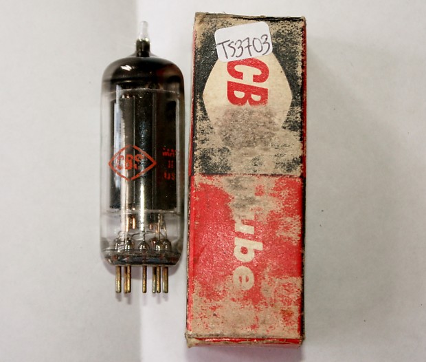 NOS In Box CBS USA 6CL6 Black Smooth Plate Top O Get | Reverb Canada