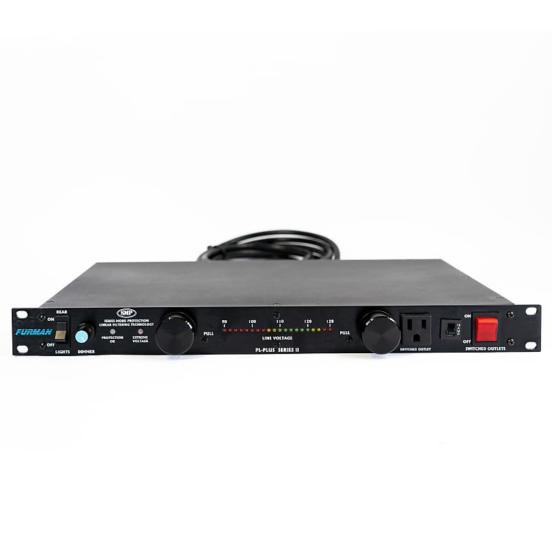 Furman PL-Plus II Power Conditioner with Voltmeter and 9 | Reverb