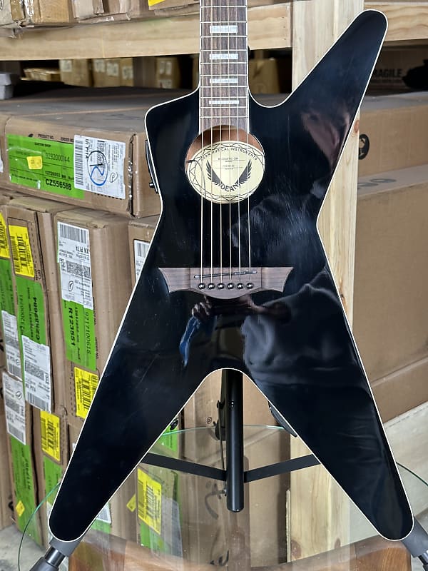 Dean ML Acoustic Electric - Classic Black #40130 | Reverb