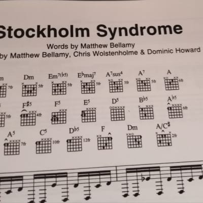 Muse Absolution Notation & Tab Book By Hal Leonard | Reverb