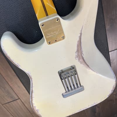 MJT Partscaster - Strat '61 Relic - Maple Neck - Kingtone PJ1 | Reverb
