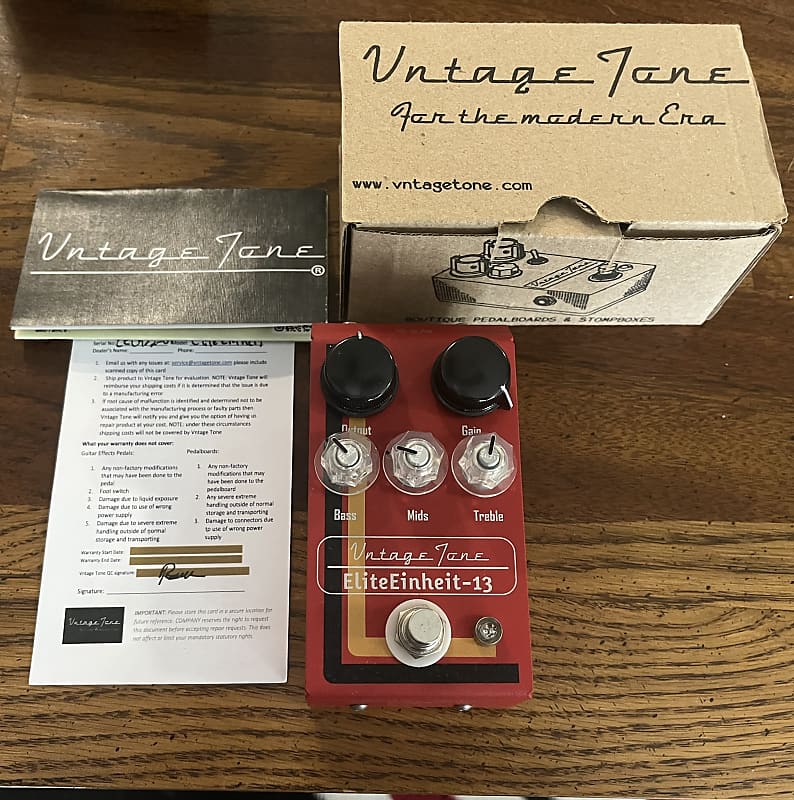 Vntage Tone Elite Einheit - 13 pedal 2022 | Reverb