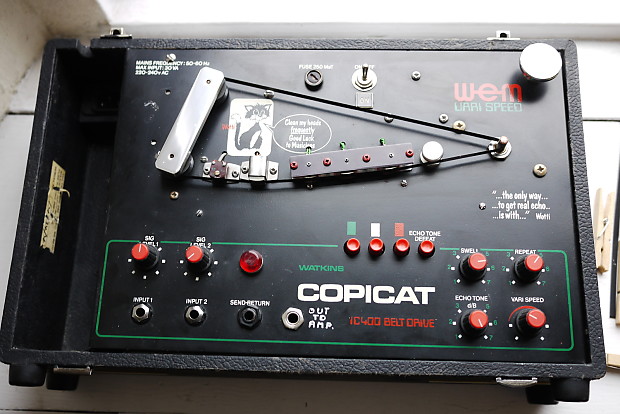 WEM Copicat IC400 *Varispeed* tape echo delay / serviced | Reverb UK