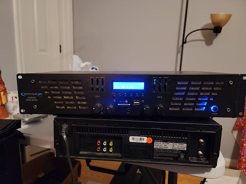 Technical Pro AX5000 Black | Reverb