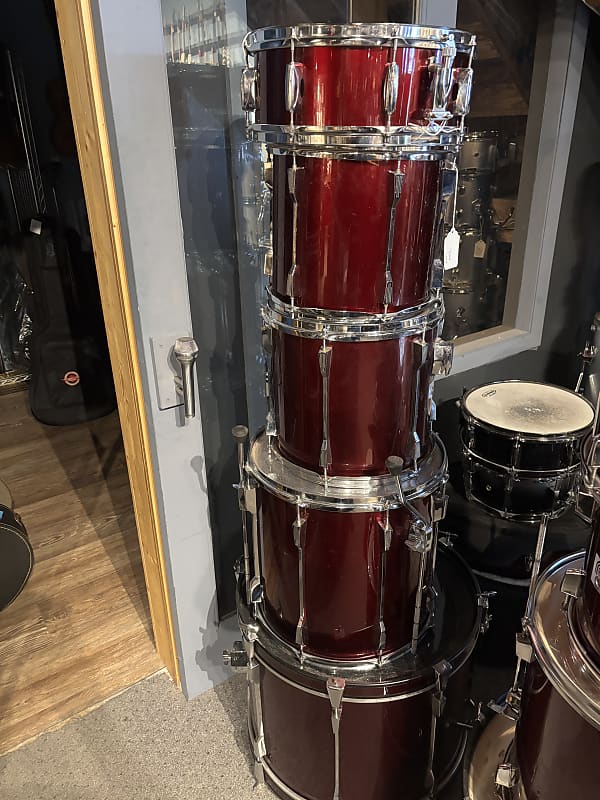 Tama Rockstar 6 piece shell pack / Dual kick Drum | Reverb