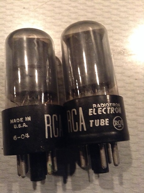 RCA 6V6 Radiotron Electron Tube 1950's date code: 6-04 Used - | Reverb