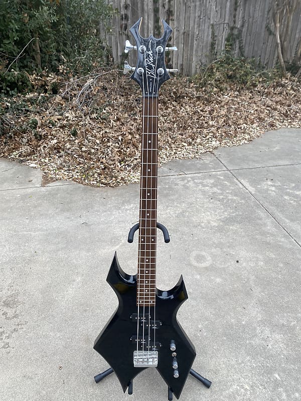 B.C. Rich Platinum Series Warlock Bass | Reverb