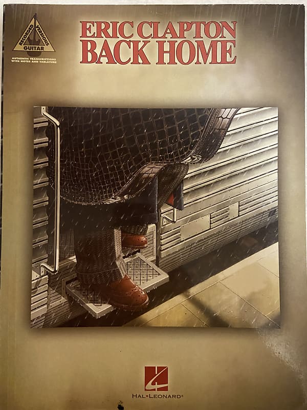 Eric Clapton - Back Home - Guitar Tab / Tablature Book | Reverb
