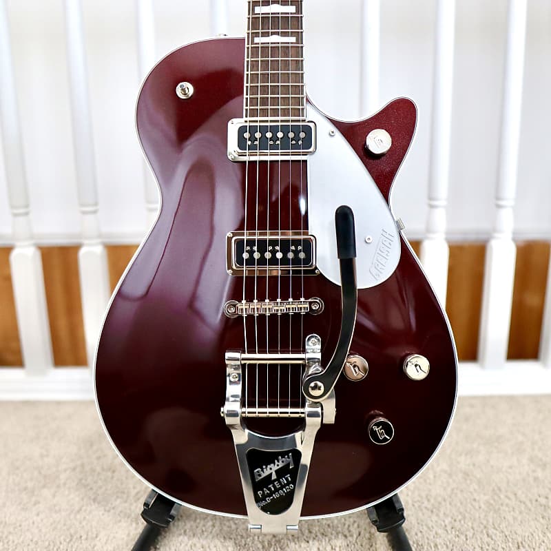 Gretsch Duo Jet G6128TDS Players Edition 2021 Dark Cherry | Reverb